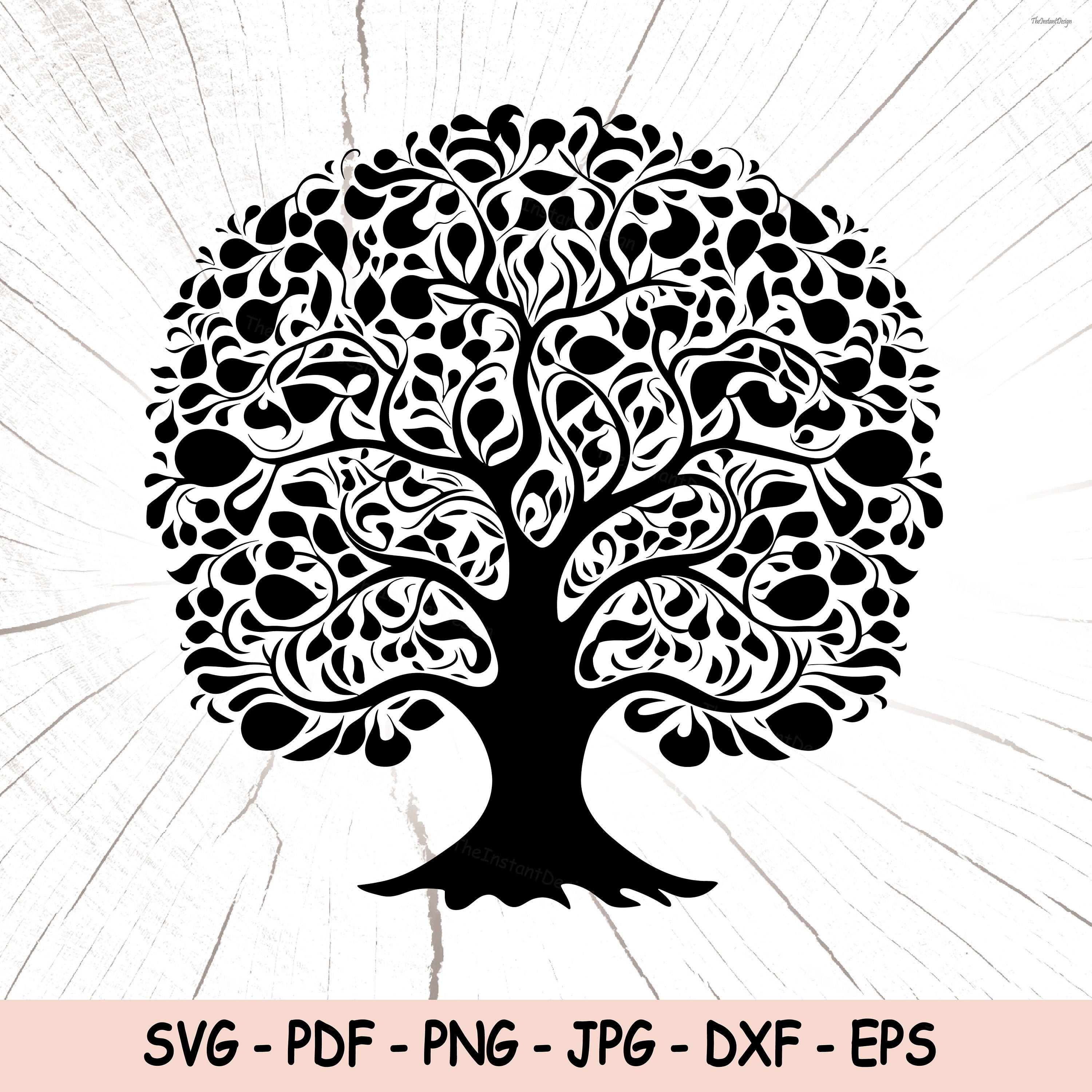 Tree of Life Poster, Bodhi Tree Poster, Bodhi Tree Png, Tree of Life ...