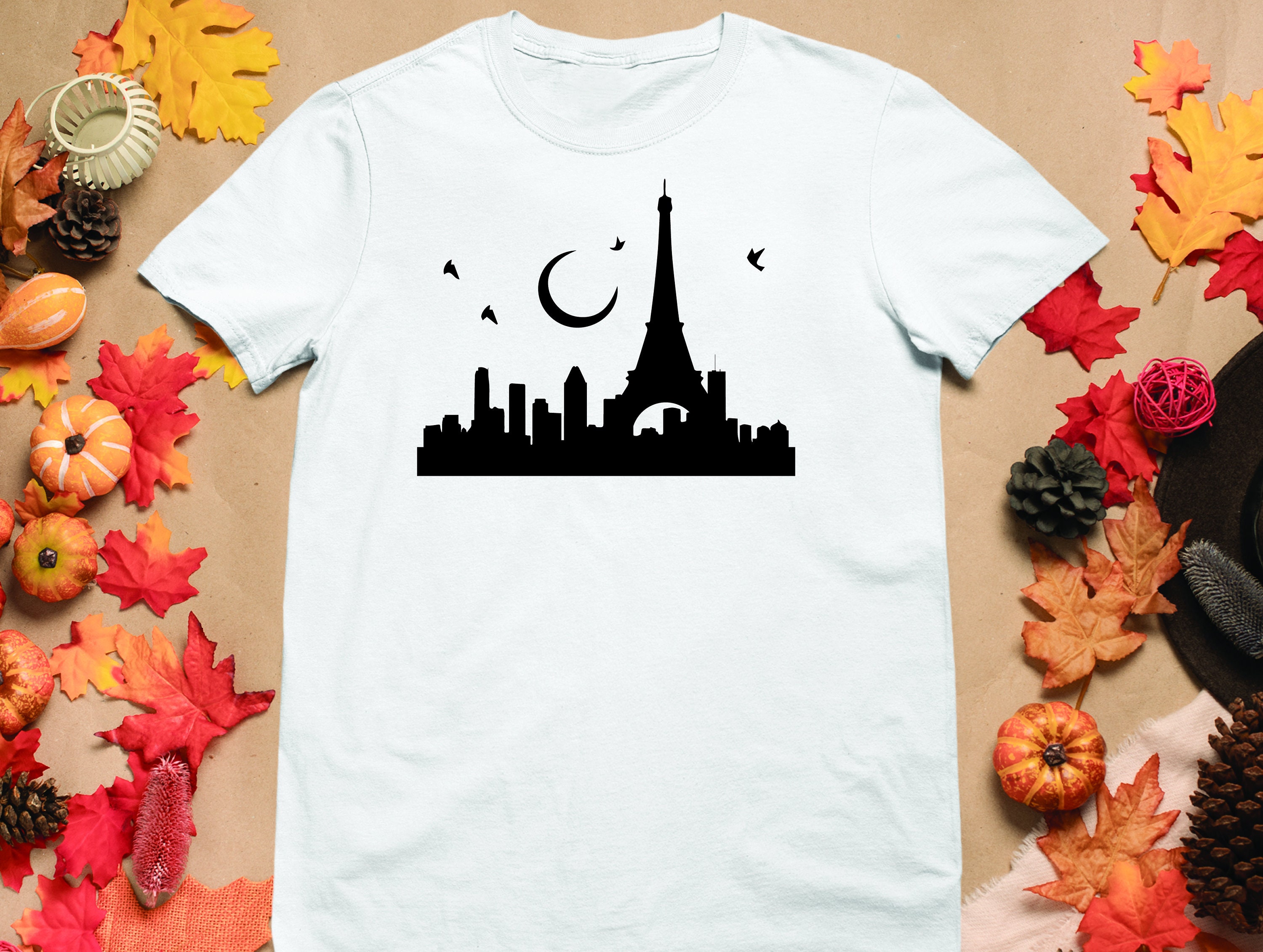 Paris SVG, Paris City PNG, Cityscape Cricut, Paris Print File, Paris ...