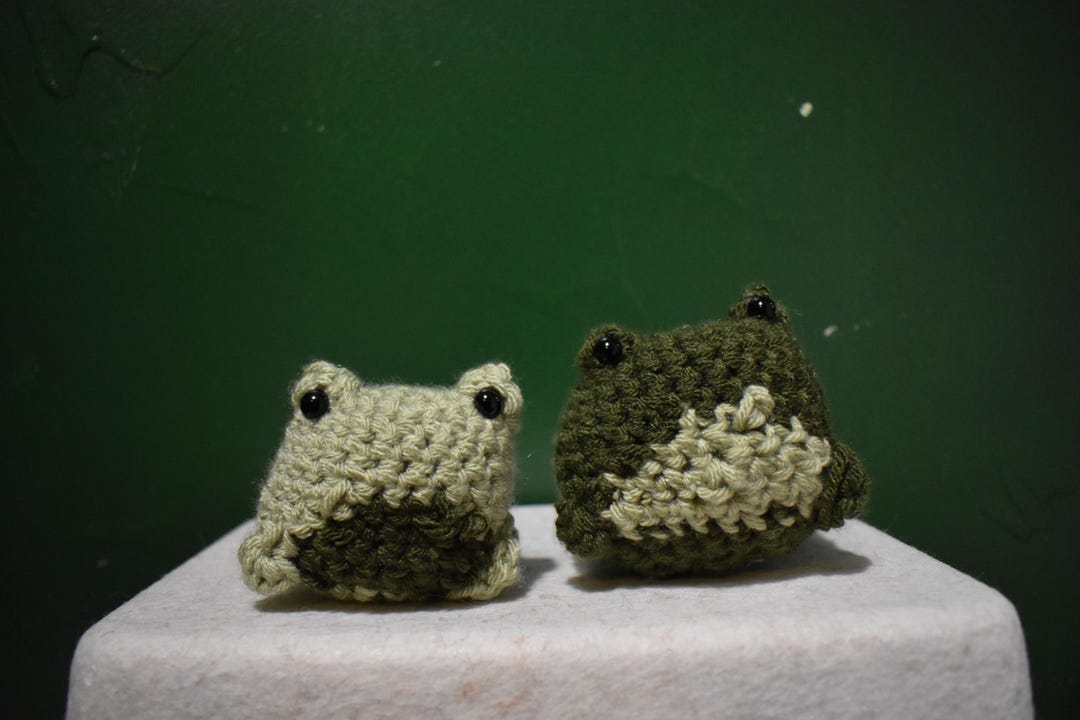 Small Frog Plush - Etsy