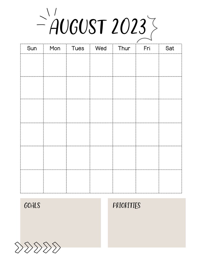 Student Planner / Semester Calendar / Study Tracker / College Planner ...