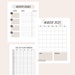 Student Planner / Semester Calendar / Study Tracker / College Planner ...