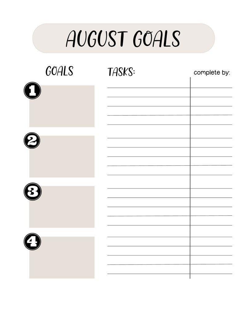 Student Planner / Semester Calendar / Study Tracker / College Planner ...