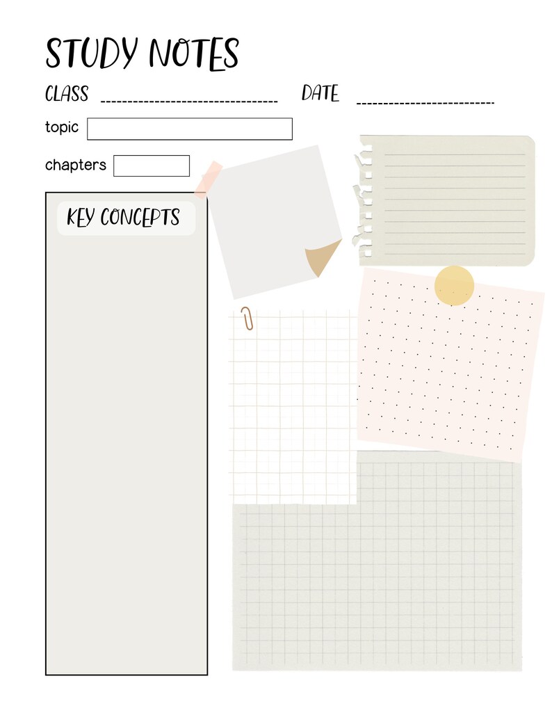 Student Planner / Semester Calendar / Study Tracker / College Planner ...