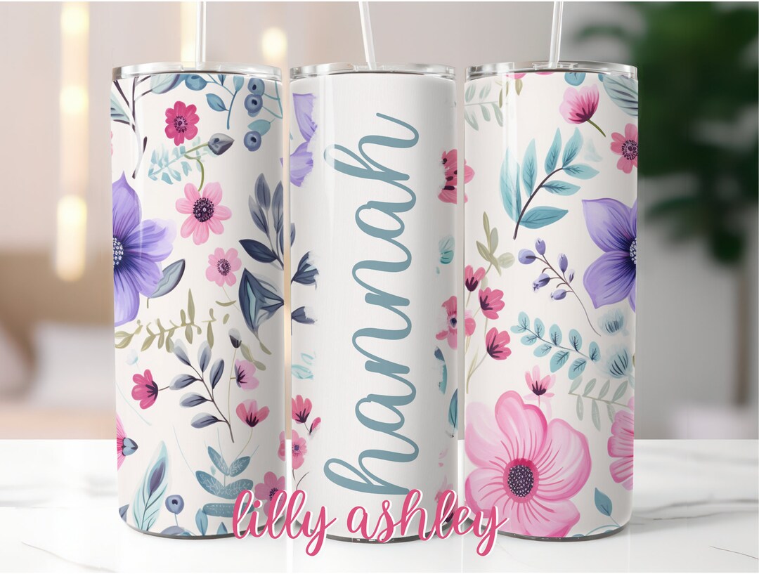 Personalized Wrap Sublimation Template for Tumblers Sublimation Designs ...