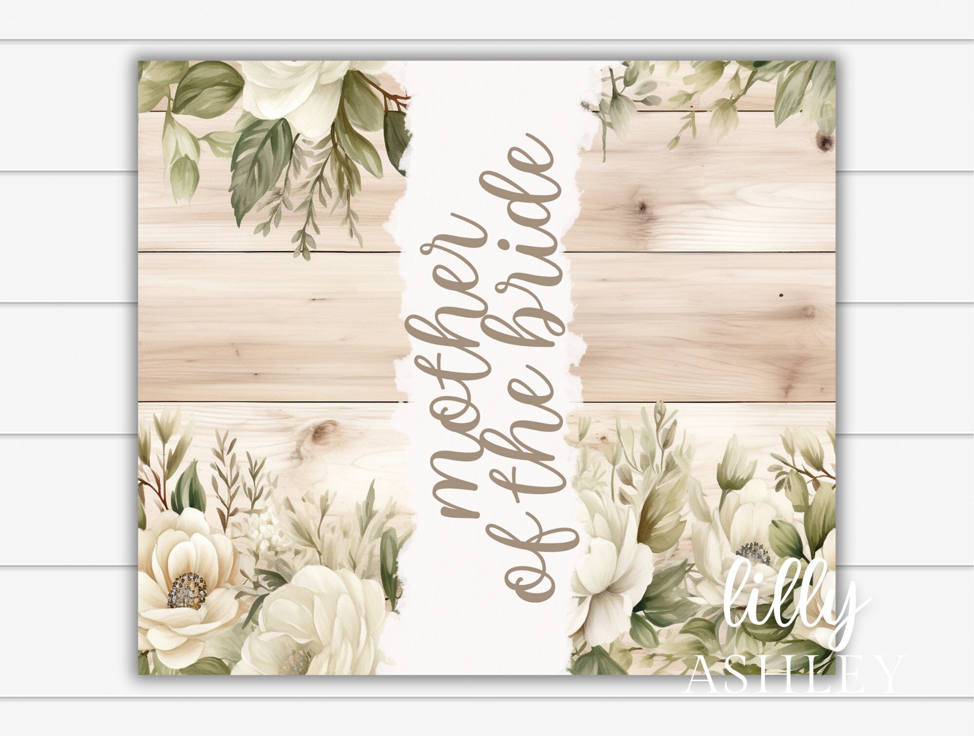 Wedding Tumbler Wrap Sublimation Template Bridal Party Mother of Bride ...