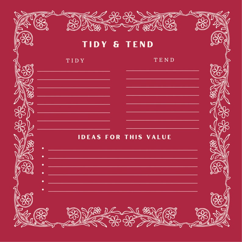 The Daily Seven: A Gentle Routine Journal - Etsy