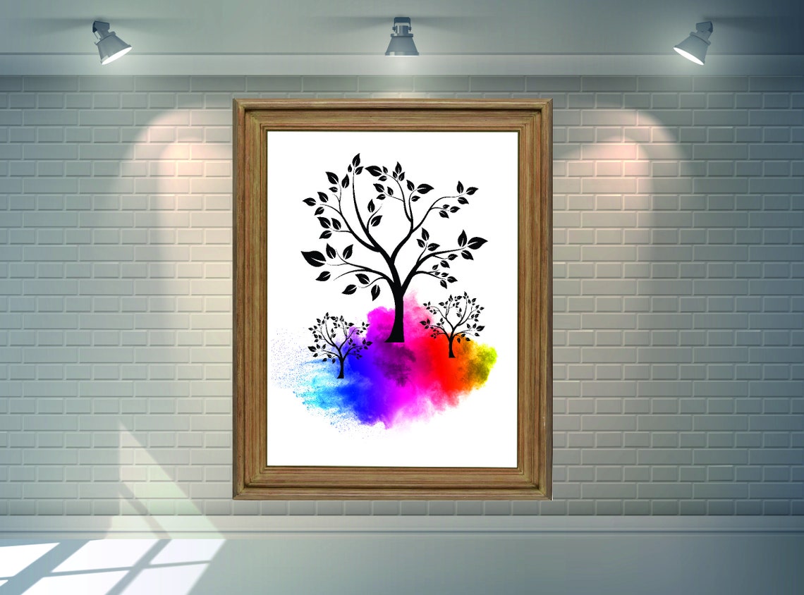 Tree Drawing, Tree of Life, Intage Tree Sketch, Printable Sketch Art ...
