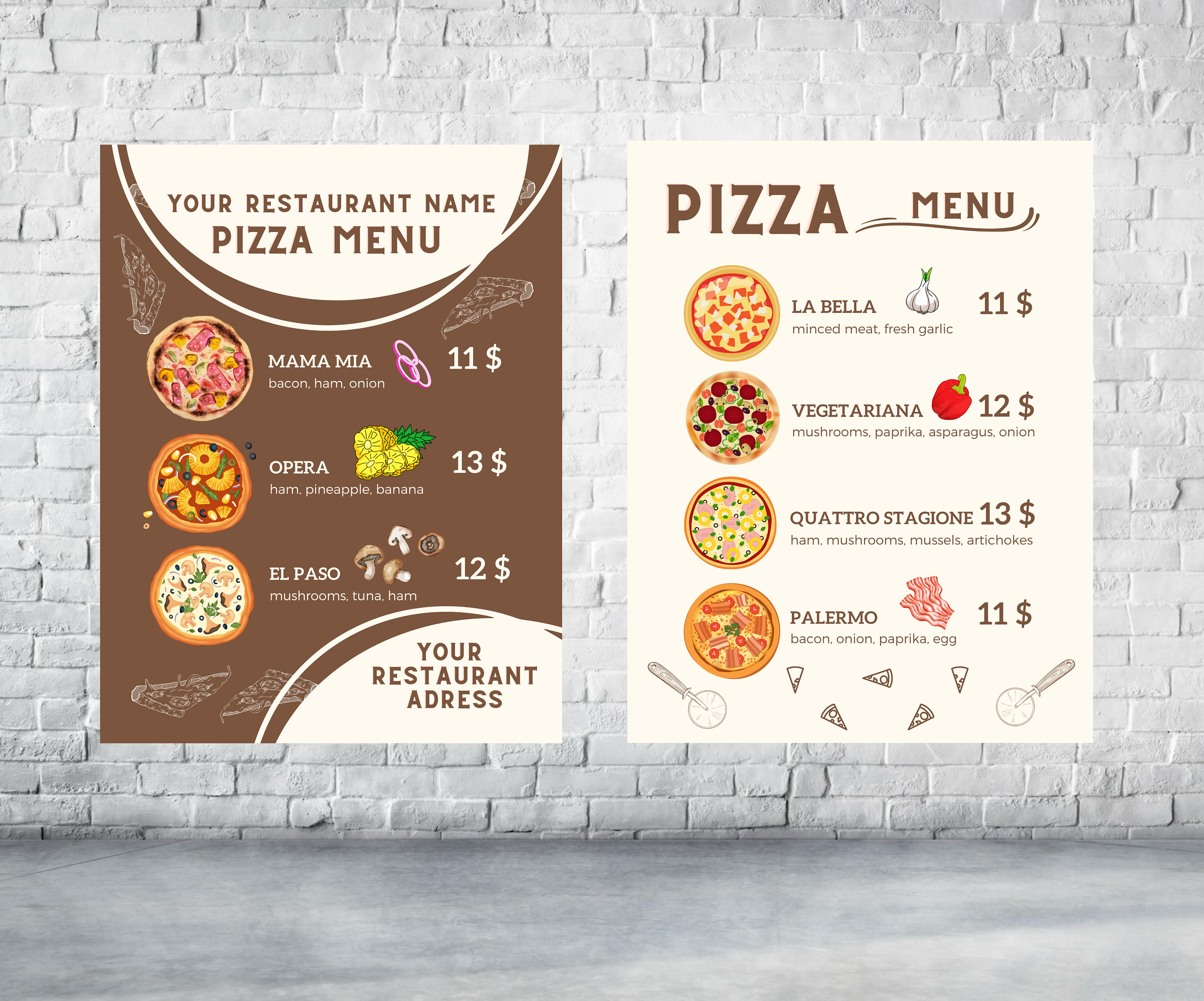 Pizza Food Flyer, Canva Pizza Sale Flyer, Restaurant Flyer, Fast Food ...