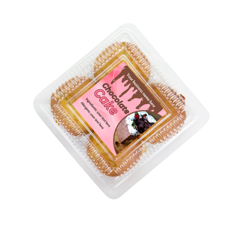 Cake Label Templates, Canva Printable, Set of 6 Cake Labels ...