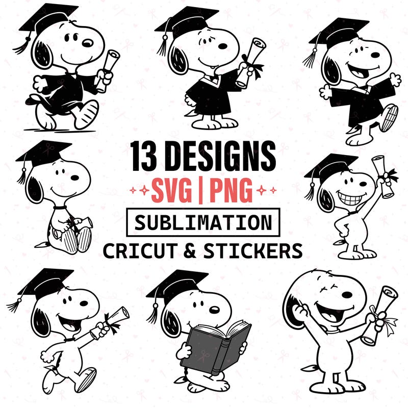 Snoopy Cricut Template - Etsy