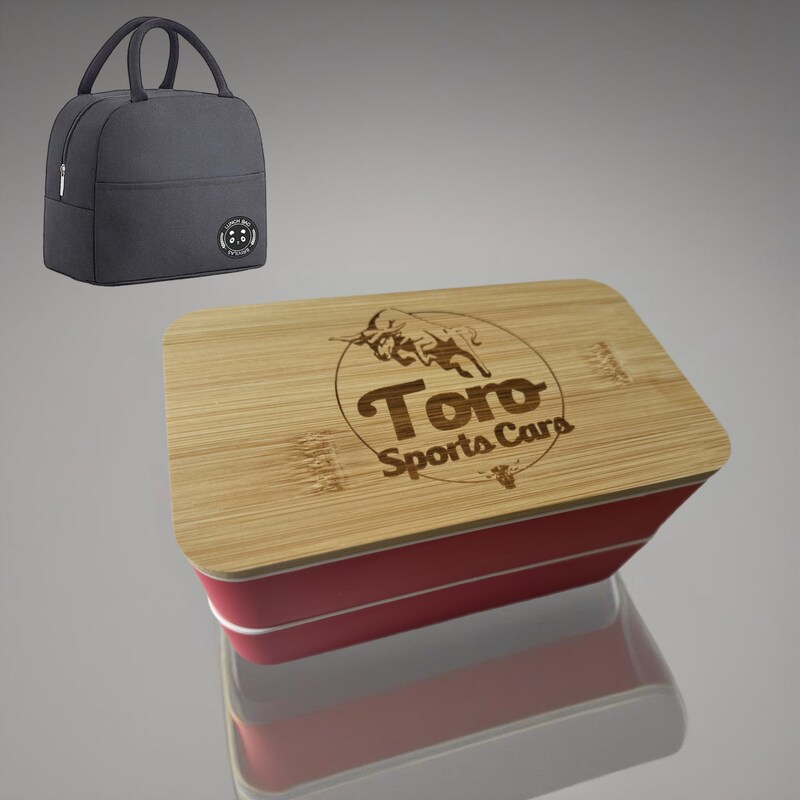 Custom Logo Lunch Bag - Etsy