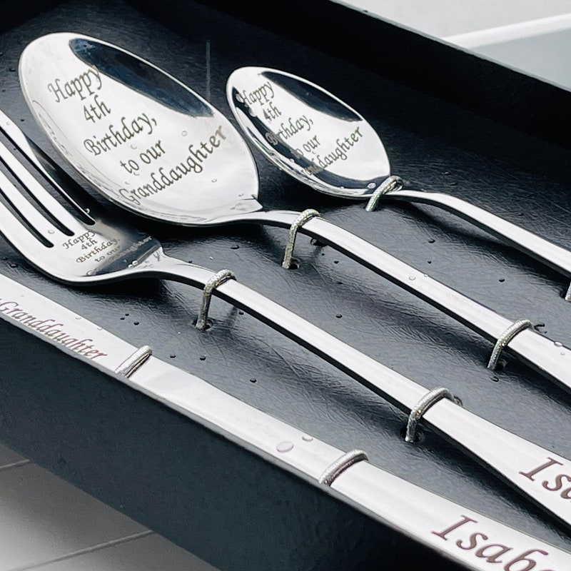 Personalized Kids Cutlery Sets - Etsy