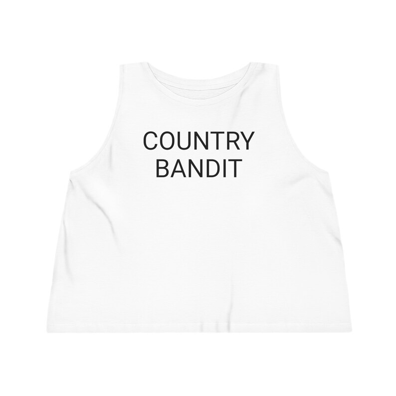 COUNTRY Bandit Cropped Tank Top - Etsy