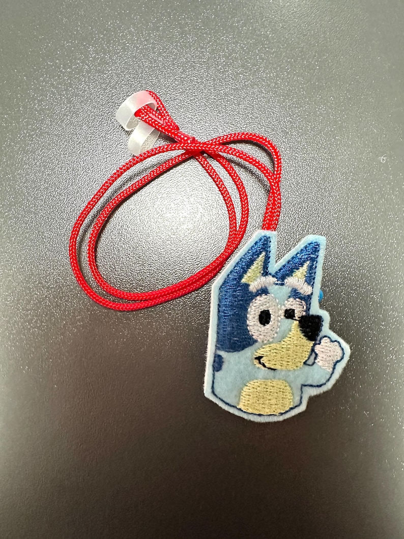 Customizable Cochlear Implant / Hearing Aid Retention Cord - Blue Dog ...