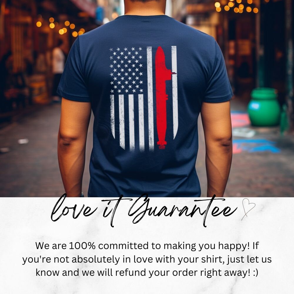 American Flag Submarine Shirt, Submarine 4th of July Shirt, Navy Shirt ...