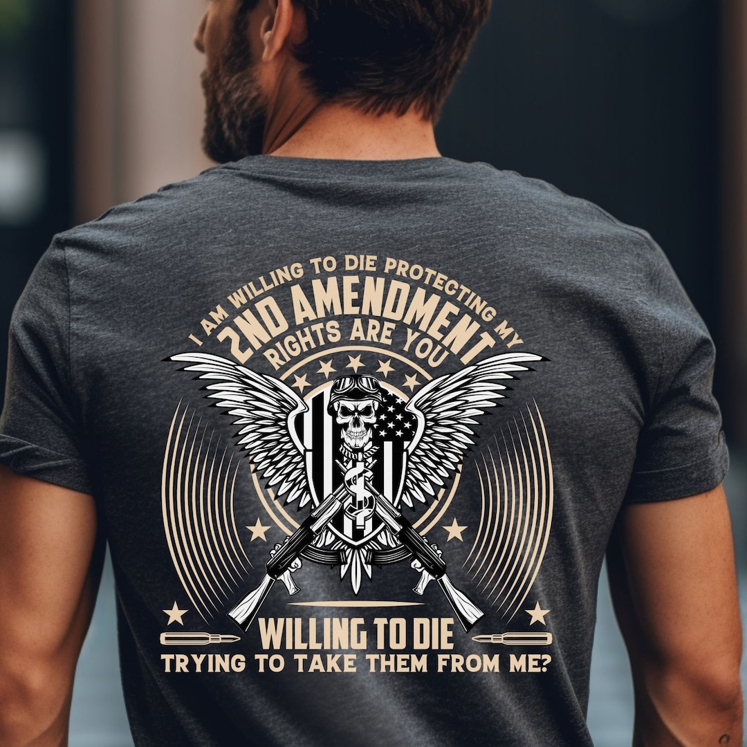 Second Amendment Rights Shirt, Pro USA Constitution T-shirt, Proud ...