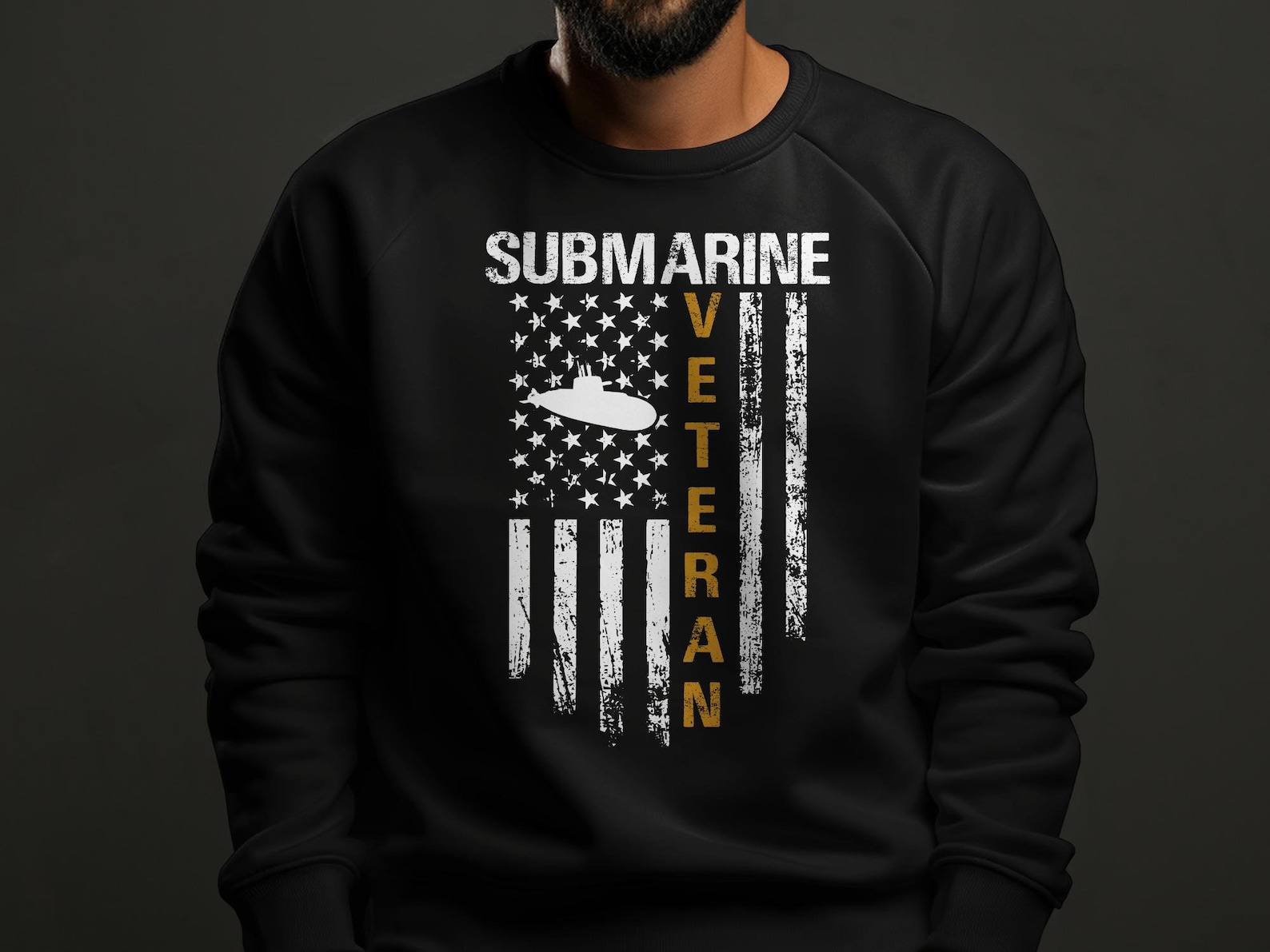 Submarine Veteran Flag Tshirt, Submariner T-shirt, Submarine Shirt ...