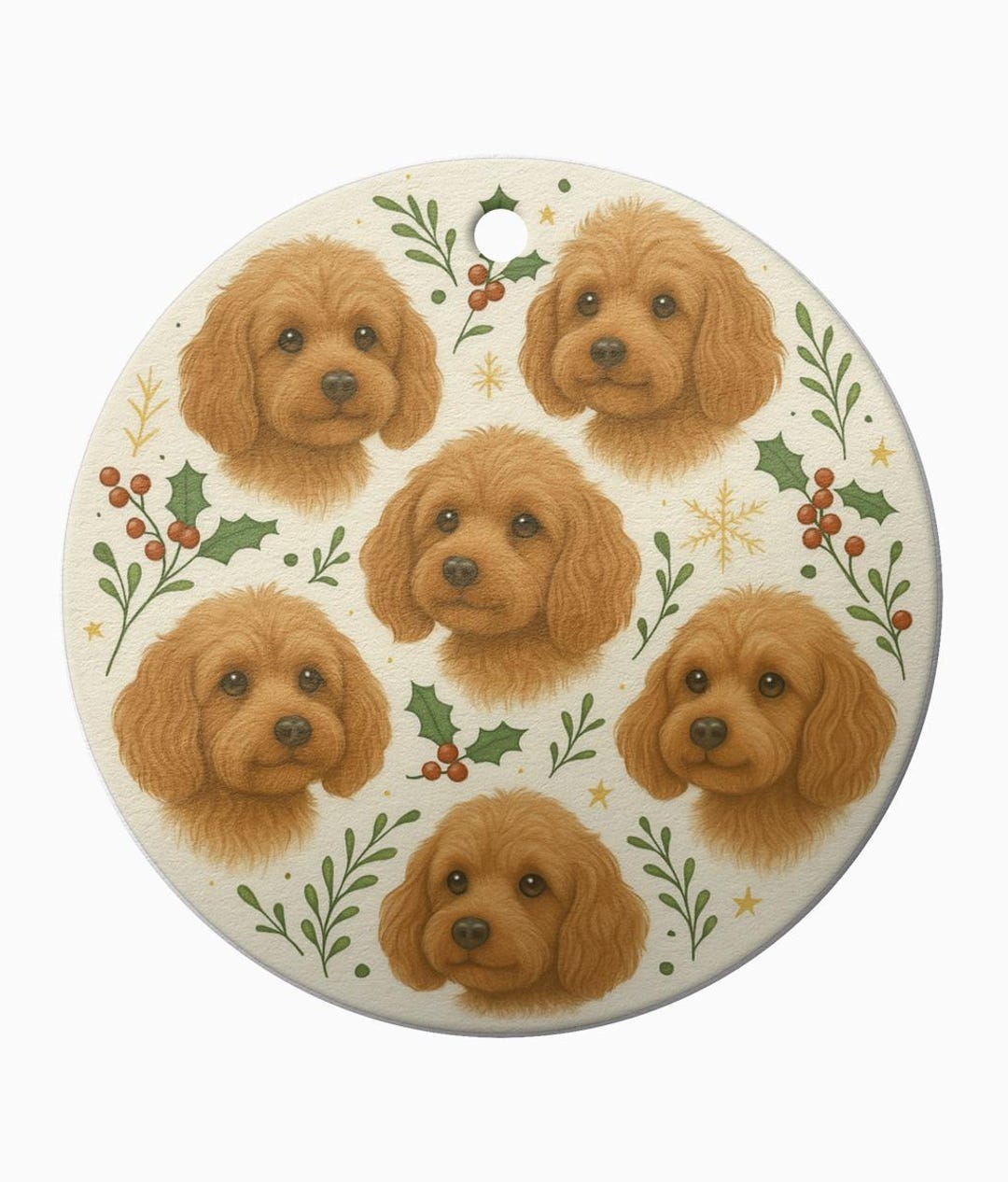 Cavapoo Christmas Ornament • Cute Cavapoo Gift • Dog Lover Decoration ...