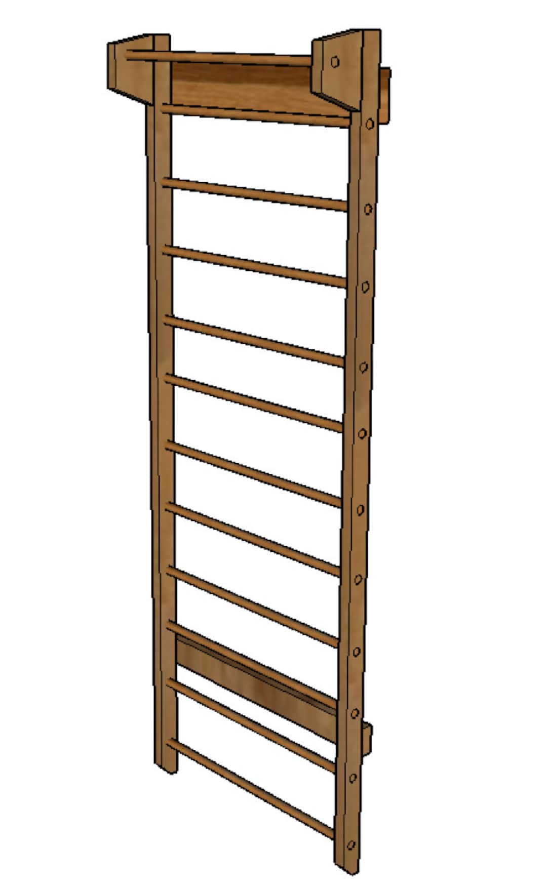 DIY Exercise Stall Bar Plans - Etsy