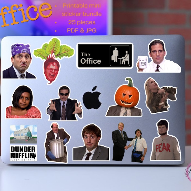 Printable Office Sticker - Etsy