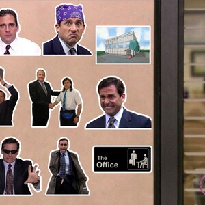 The Office US TV Show Sticker Pack: Michael Scott, Dwight (digital ...