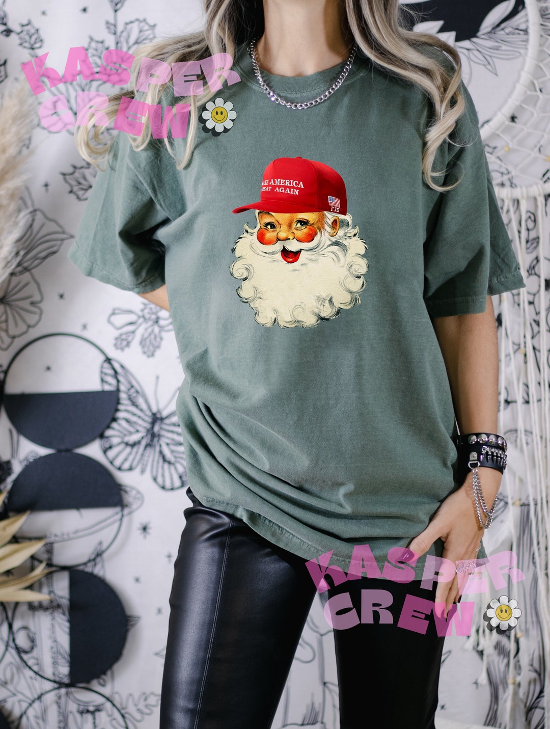 Maga Santa Christmas Make America Great Christmas - Etsy