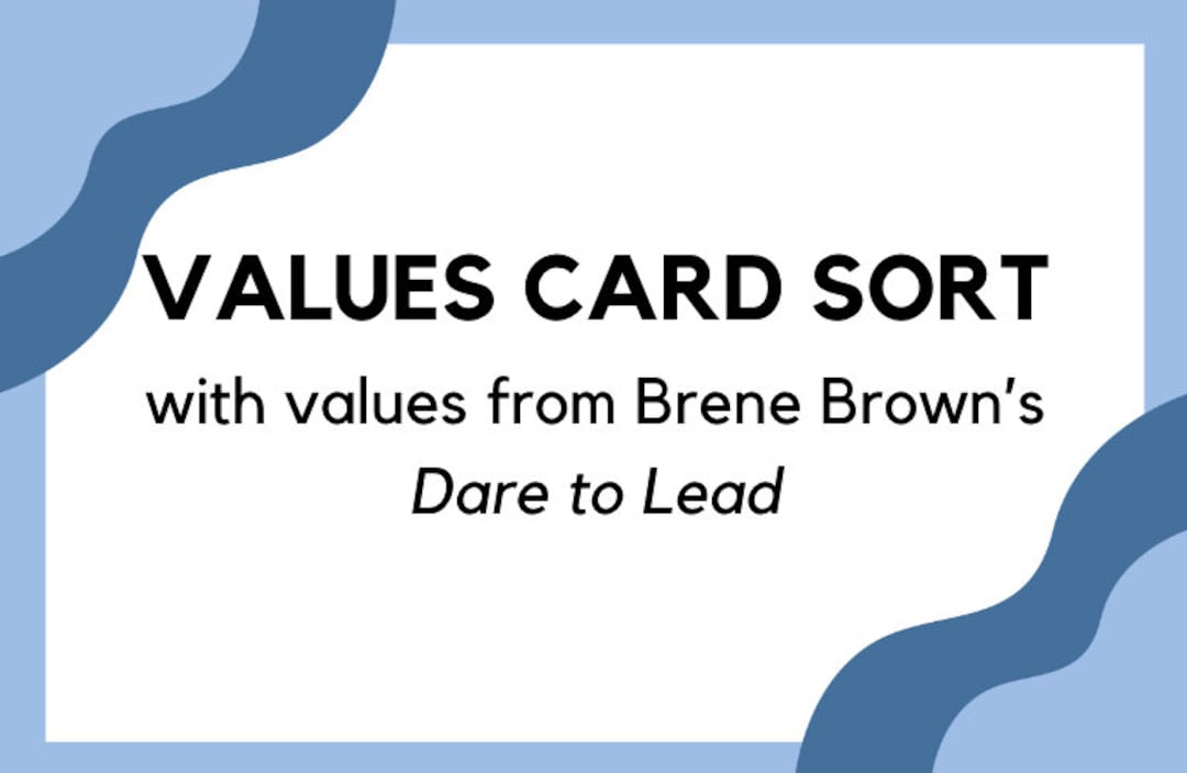 Values Card Sort - Etsy