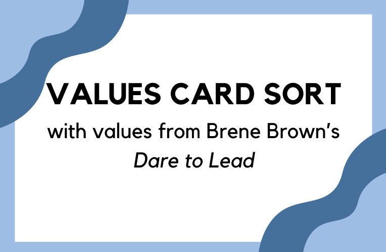 Values Card Sort - Etsy