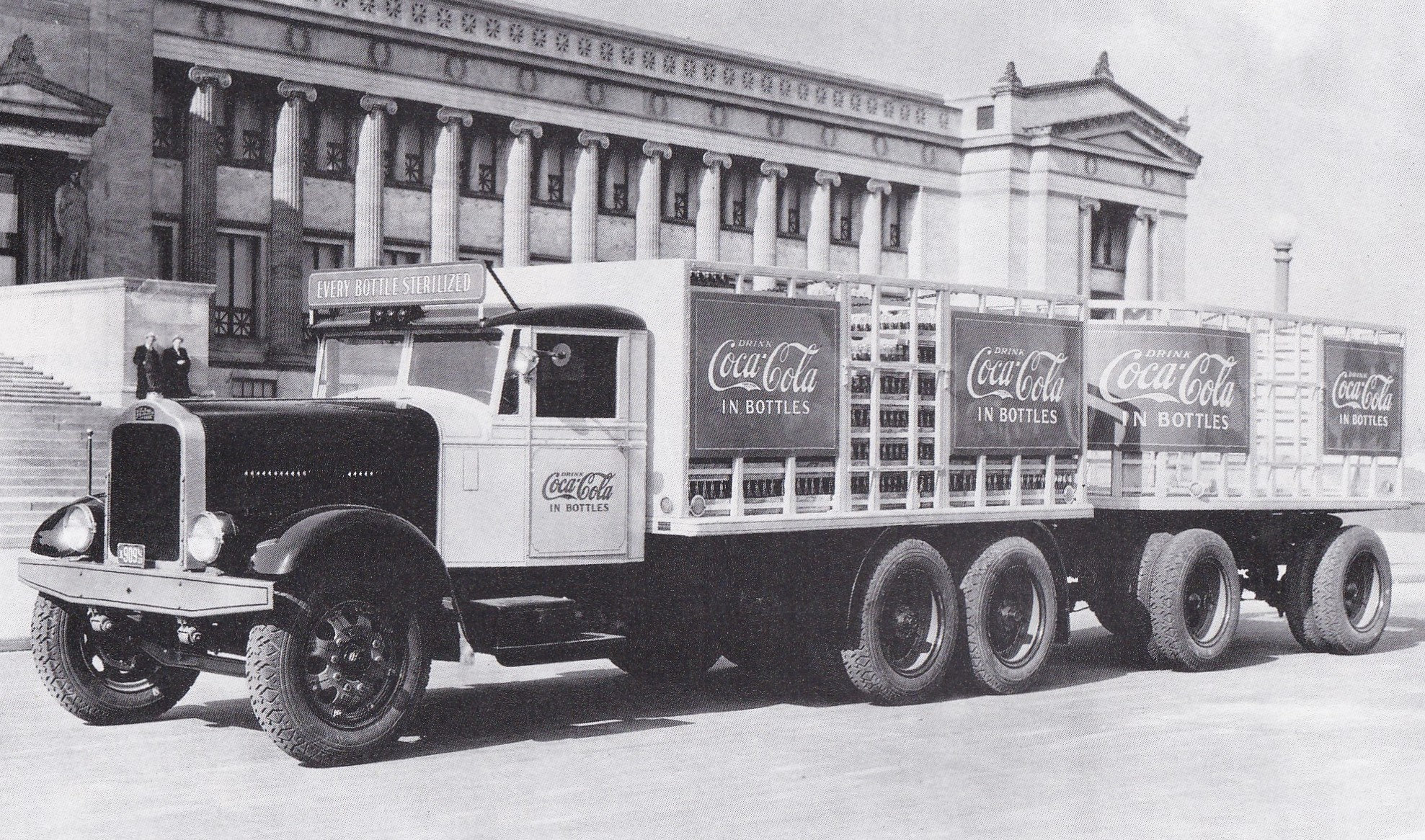 1911 White Motors Coke Cola Truck and Trailer 8x10 Photo Print - Etsy