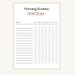 Morning Routine Printable Planner and Checklist Beige A4 - Etsy