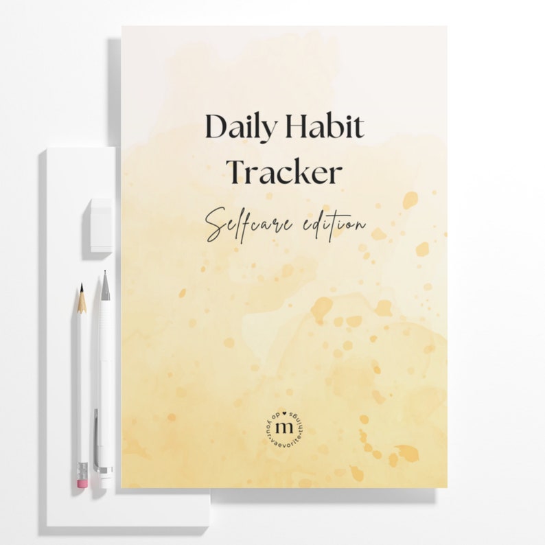 Printable Daily Habit Tracker With Motivational Quotes - Etsy