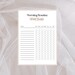 Morning Routine Printable Planner and Checklist Beige A4 - Etsy