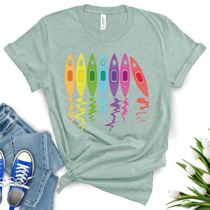 Kayakers Shirt, Kayak Shirt for Women, Kayaking Tee, Canoeing Shirt ...