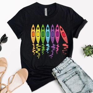 Kayakers Shirt, Kayak Shirt for Women, Kayaking Tee, Canoeing Shirt ...