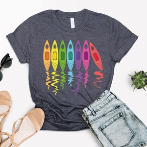 Kayakers Shirt, Kayak Shirt for Women, Kayaking Tee, Canoeing Shirt ...