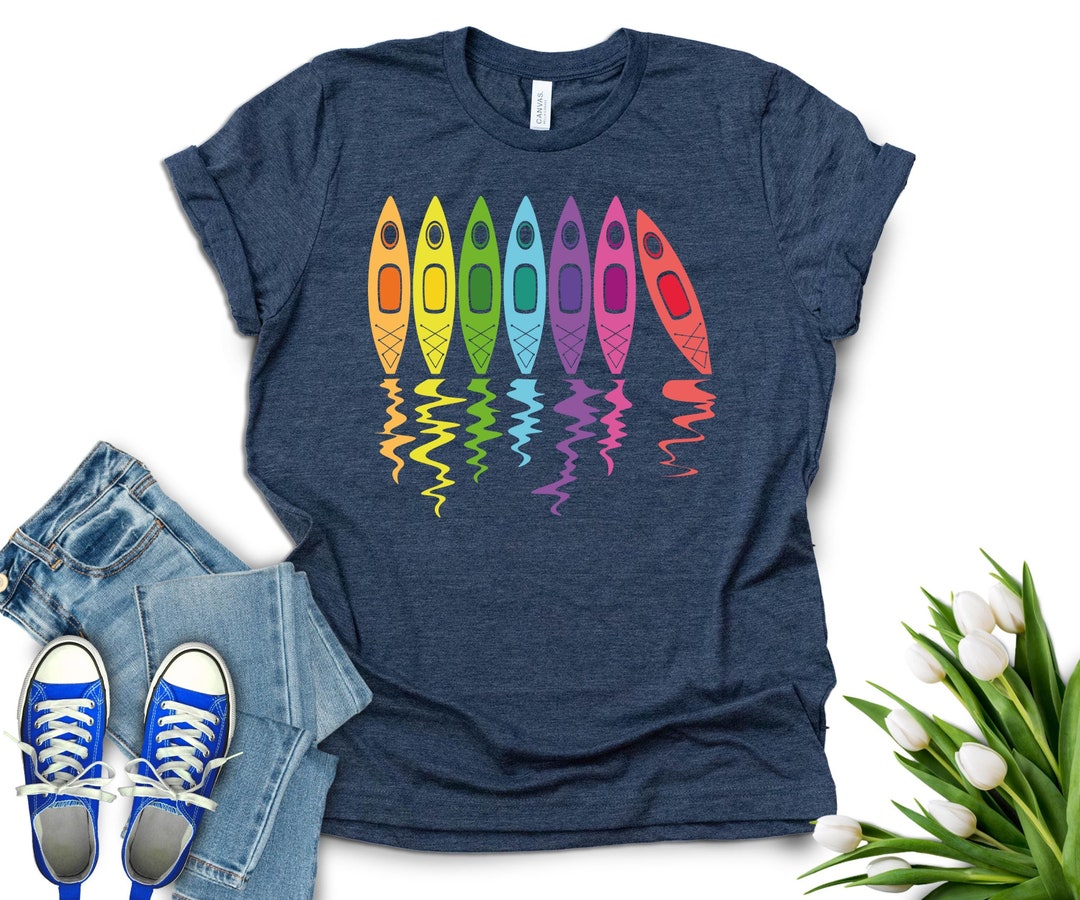 Kayakers Shirt, Kayak Shirt for Women, Kayaking Tee, Canoeing Shirt ...