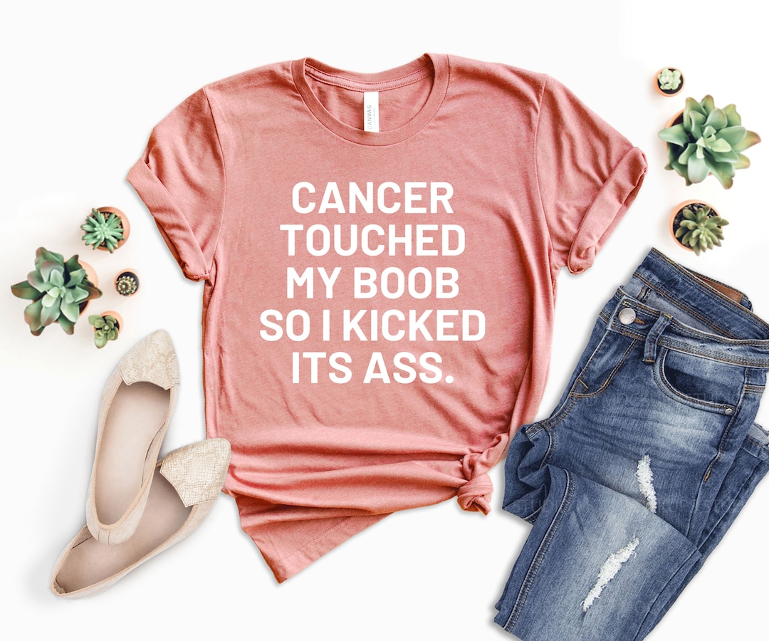 Breast Cancer Shirt Funny Cancer Shirt Cancer Shirt Cancer - Etsy