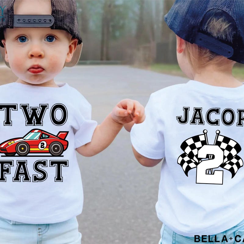 Two Fast Birthday Shirt - Etsy