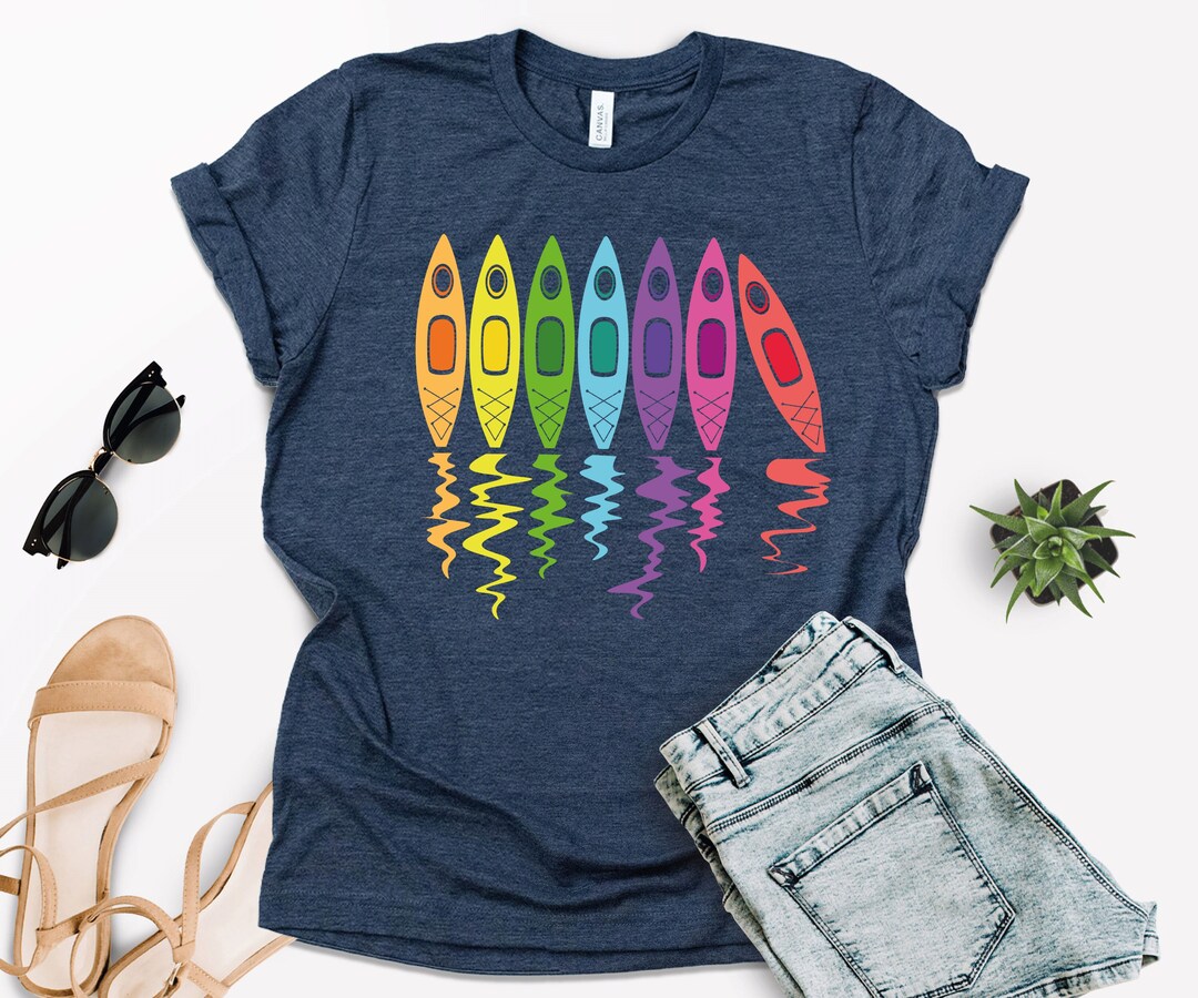 Kayakers Shirt, Kayak Shirt for Women, Kayaking Tee, Canoeing Shirt ...