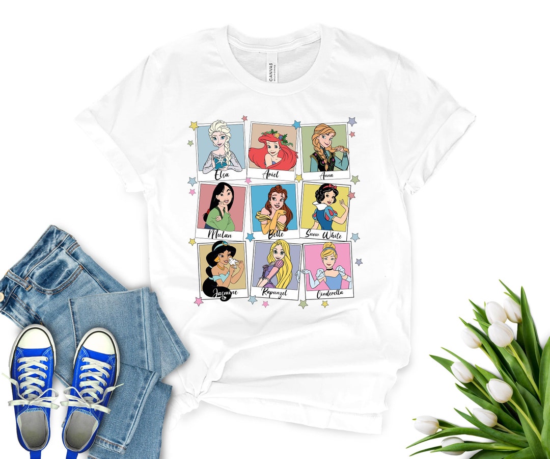 Retro Disney Princess Shirt, Princess Shirt, Disney Princess, Disney ...