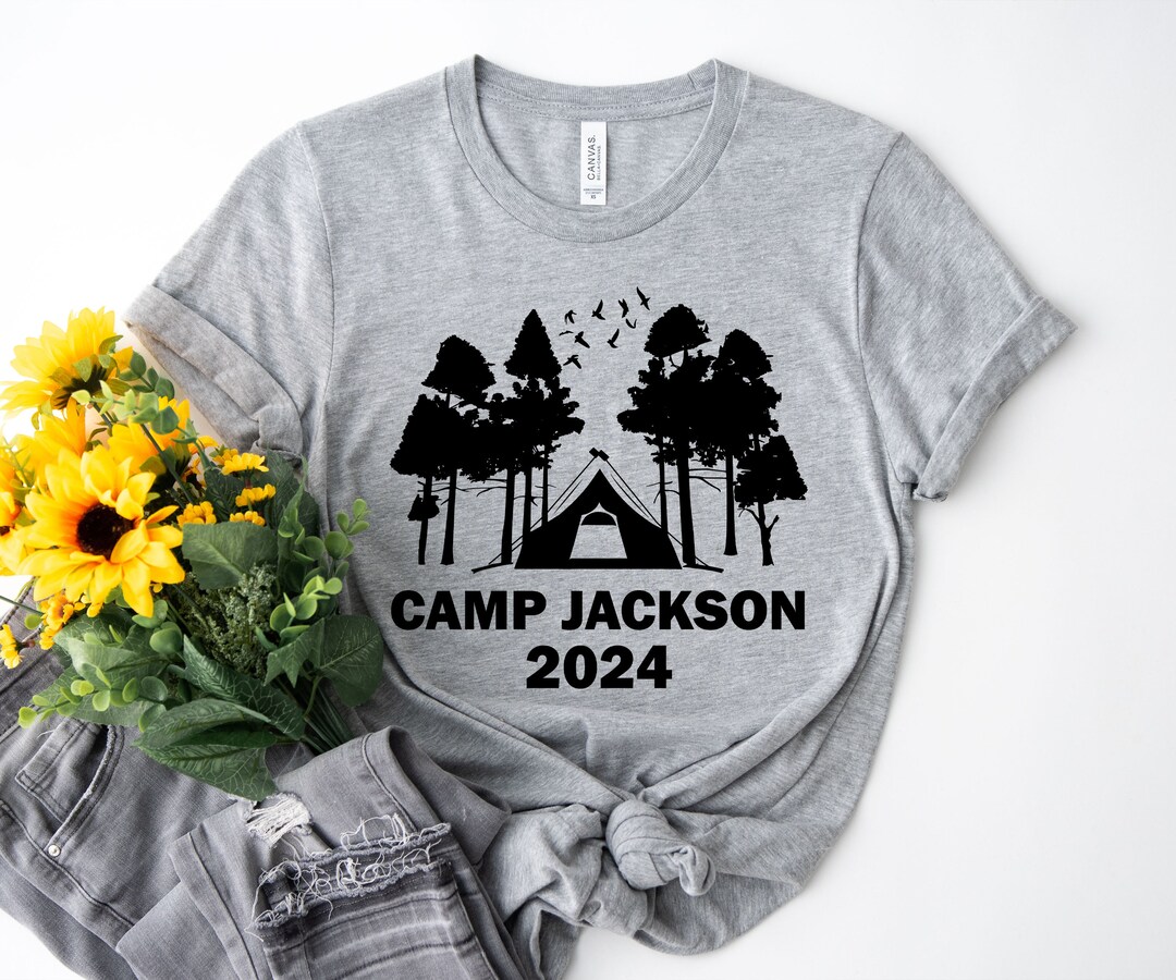 Custom Camping Shirts, Mountain Vacation Shirt, Summer Camp Shirt ...