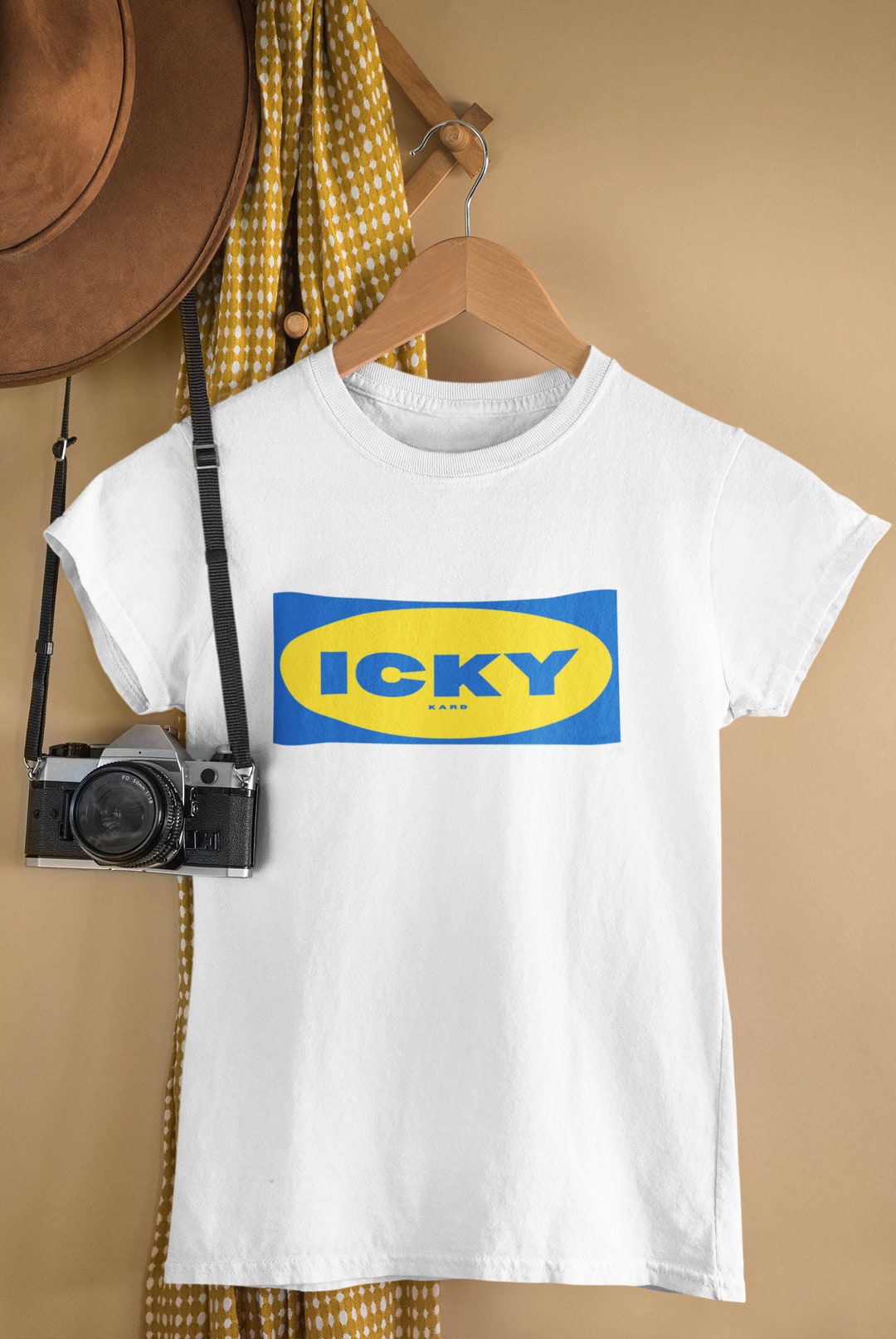 KPOP KARD ICKY Ikea Style T-shirt Kpop Fan Shirt - Etsy