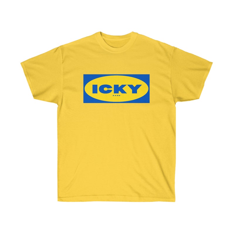 KPOP KARD ICKY Ikea Style T-shirt Kpop Fan Shirt - Etsy