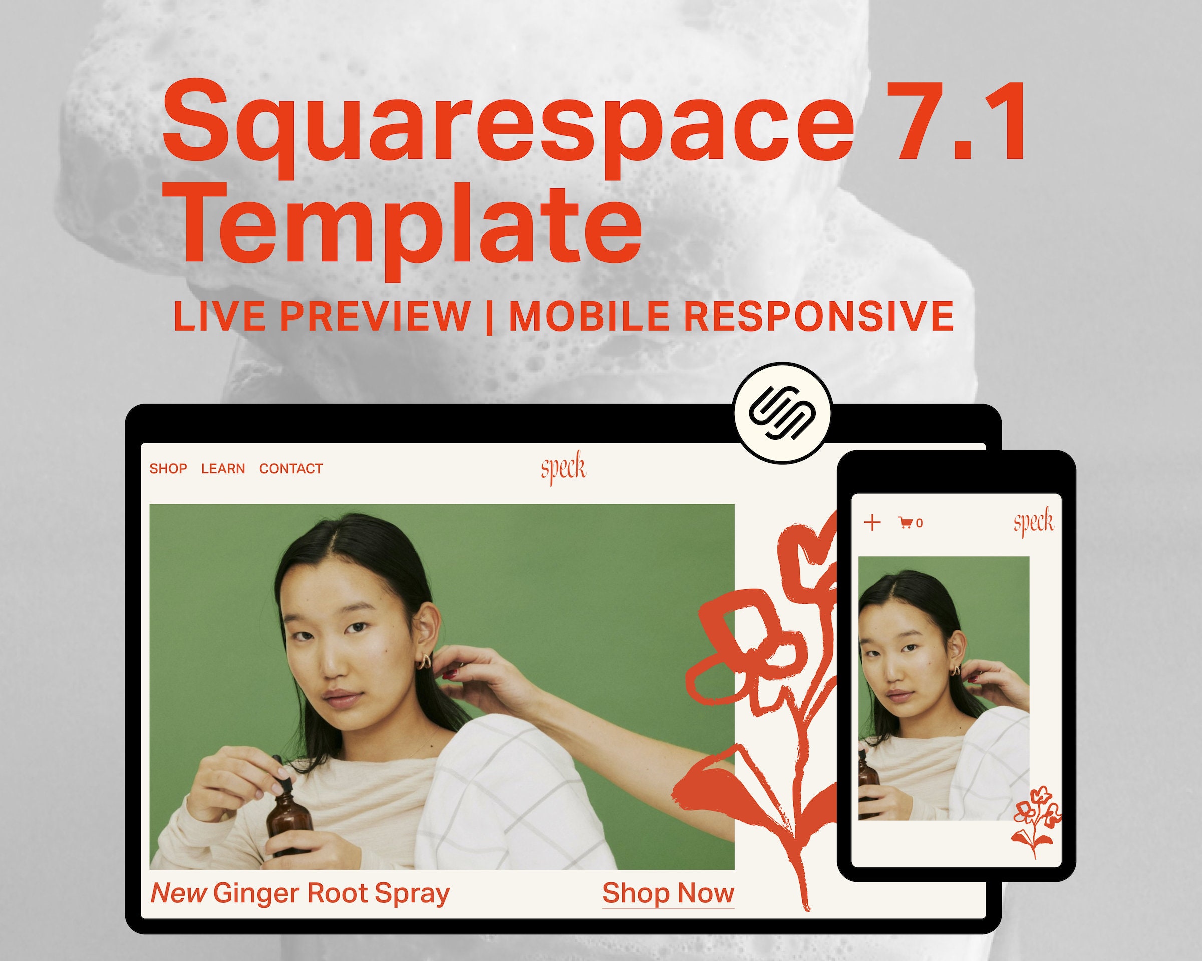 Squarespace 7.1 Website Template, Squarespace Template for Business ...