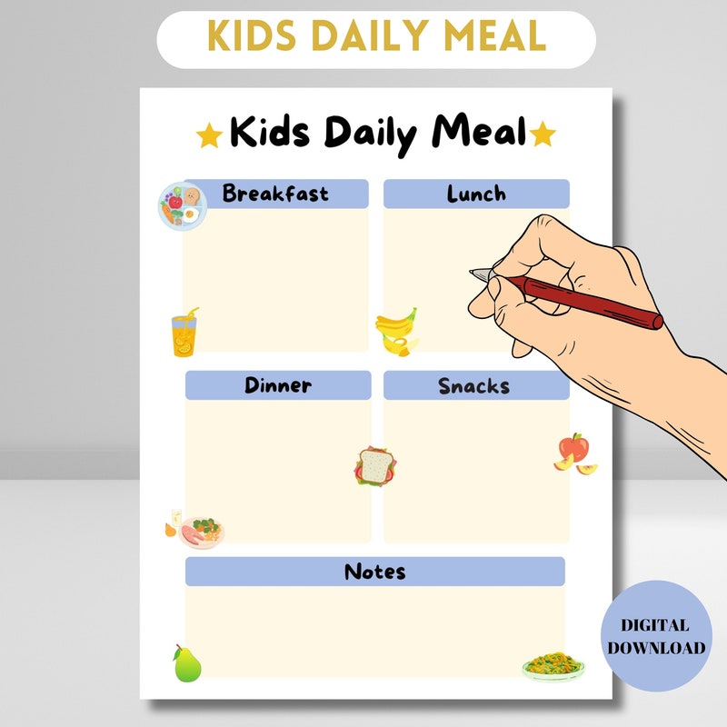 Meal Planner - Etsy