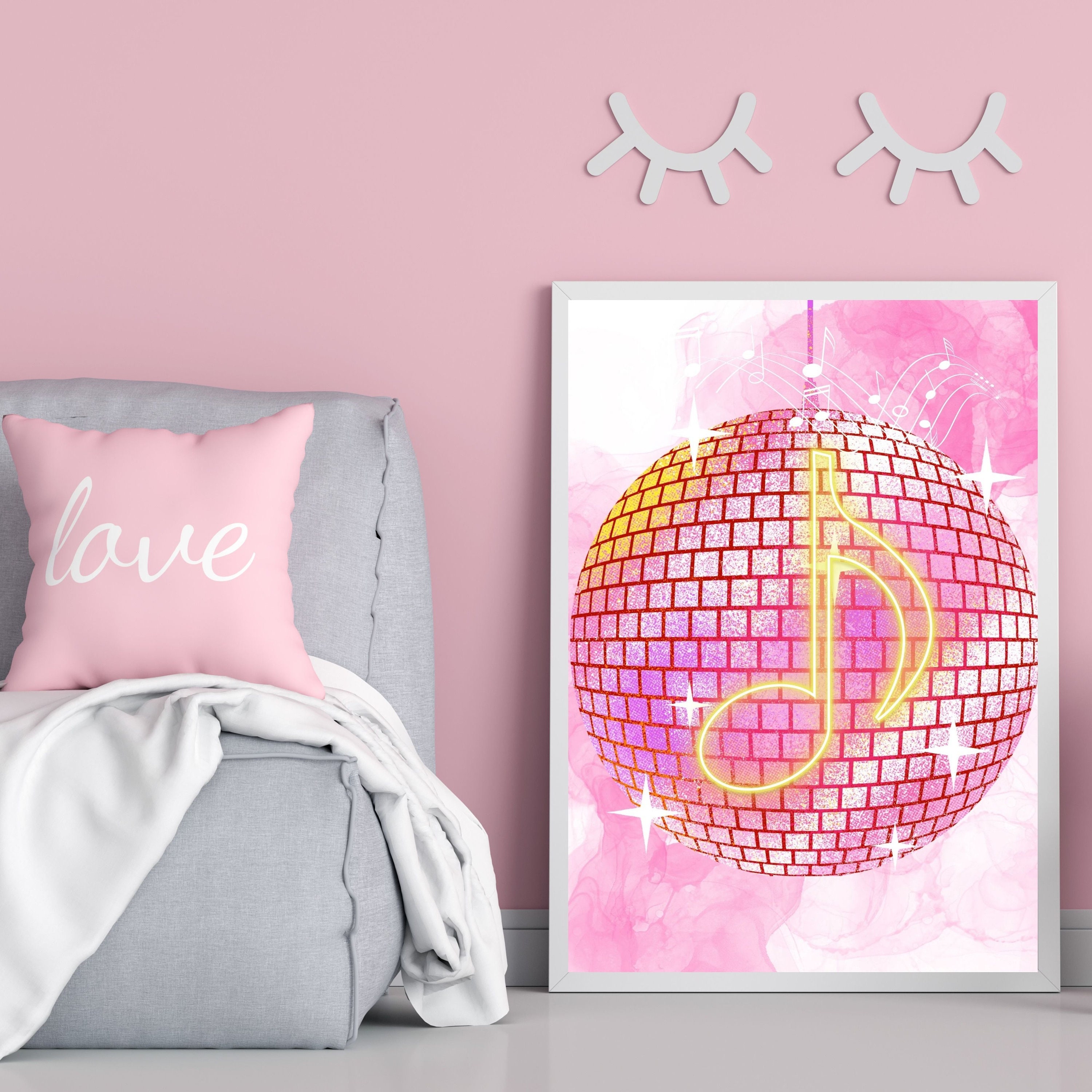 Printable Preppy Poster, Preppy Wall Art, Teenage Girl Room Decor, Pink ...