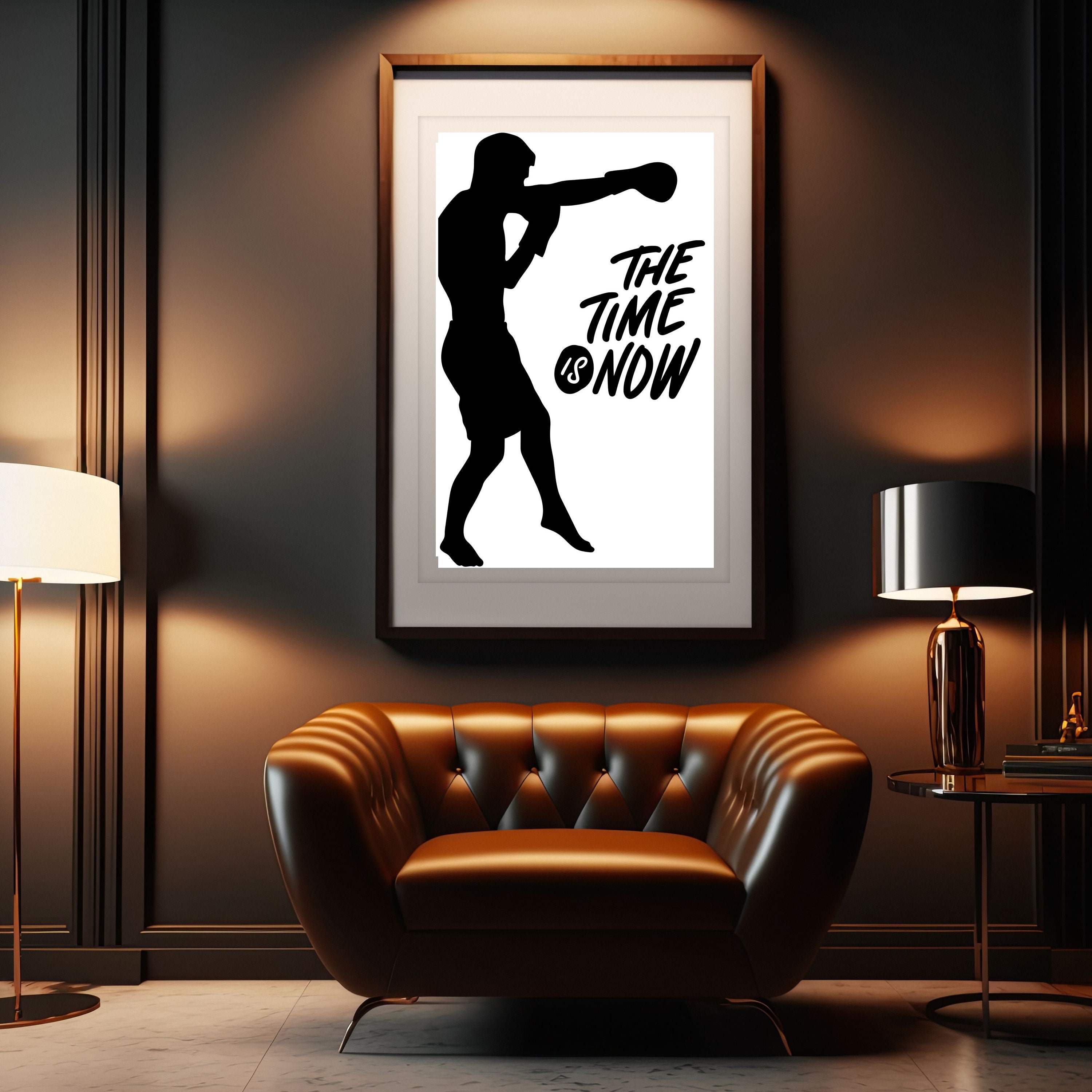 Printable Boxing Wall Art, Boxing Red Gloves Wall Decor, Boxing Gift ...