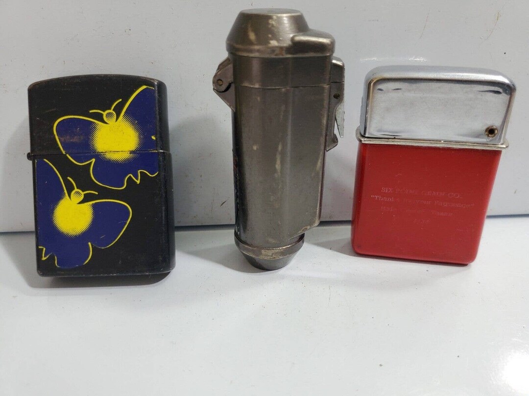 Buy One, Get Two Free Vintage Working Lighters, LOT OF 3 4784.35 - Etsy