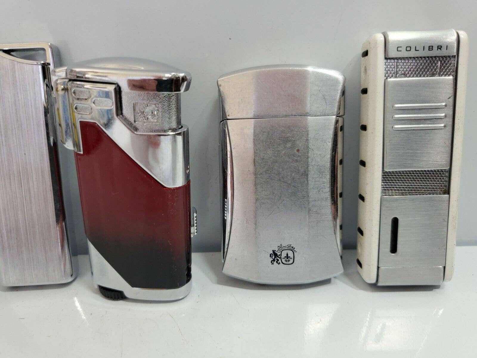 Lot of 5 Vintage COLIBRI Enamel Gold Tone Lighters Not - Etsy