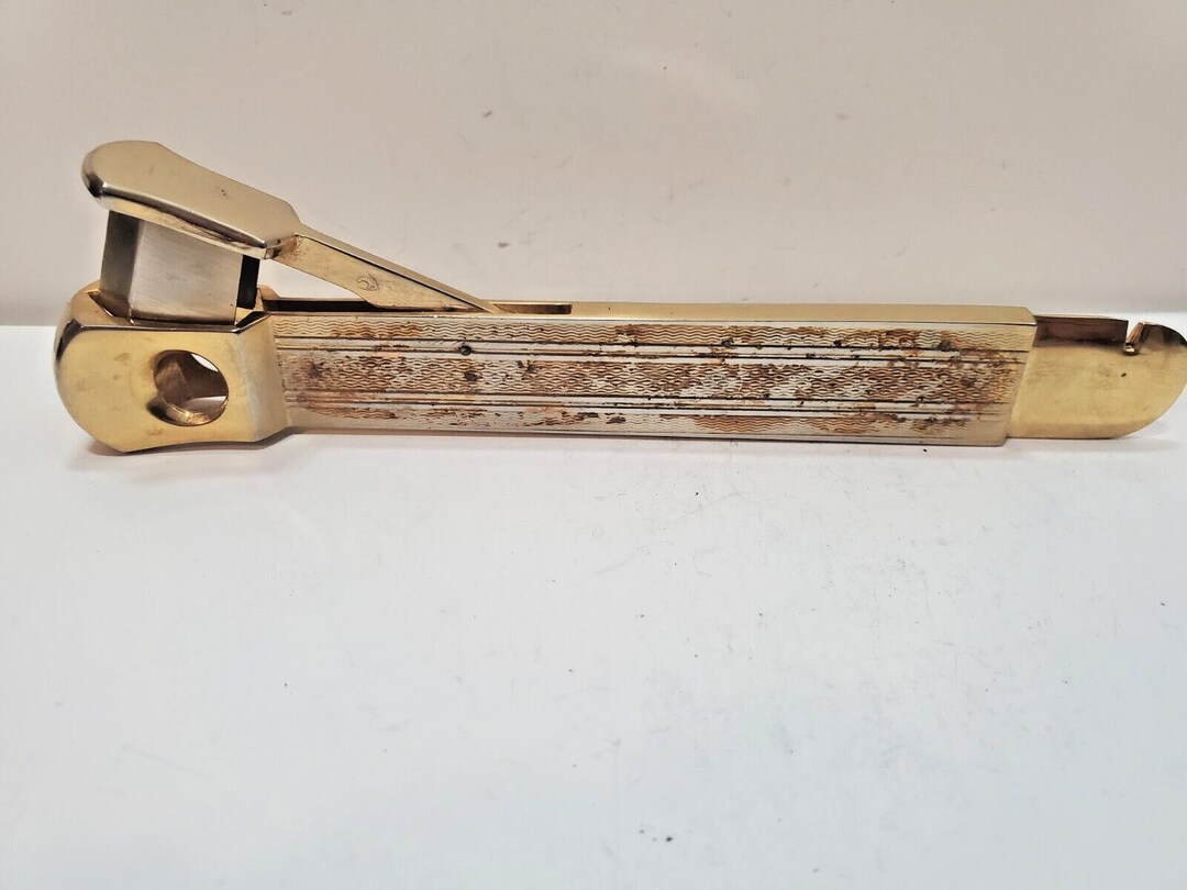 Vintage Working German Gold Tone Cigar Cutter 6189/6 - Etsy